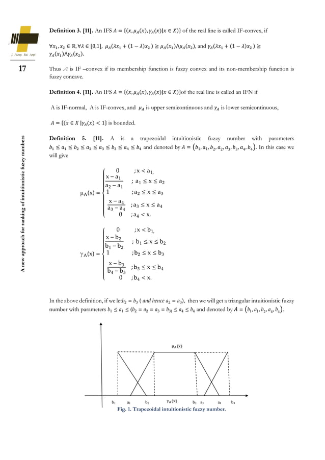 A new approach for ranking of intuitionistic fuzzy numbers | PDF
