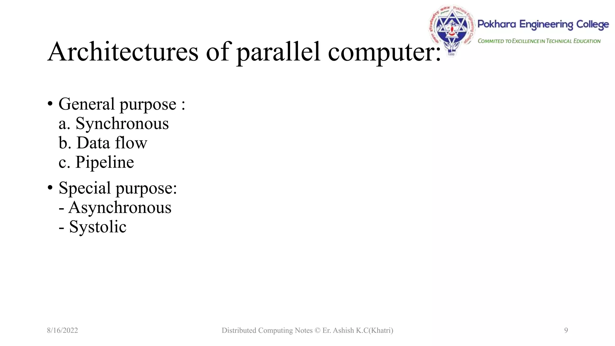 Fundamental Concept of Parallel Processing | PPTX | Computing | Technology & Computing