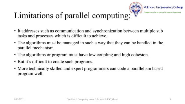 Fundamental Concept of Parallel Processing | PPTX | Computing | Technology & Computing