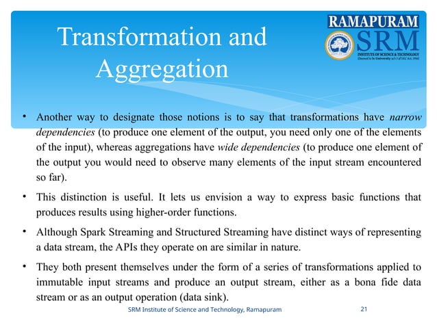 Unit 1 Introduction to Streaming Analytics | PPT