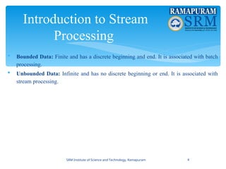 Unit 1 Introduction to Streaming Analytics | PPT