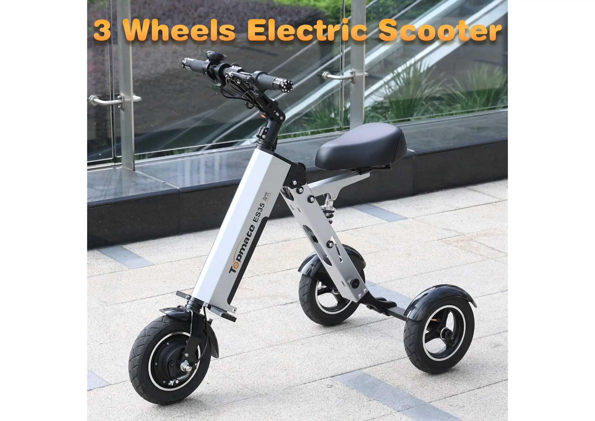 TopMate ES35 Electric Scooter – 3-Wheel Folding Mobility Trike for Adults (Travel & Airline ...