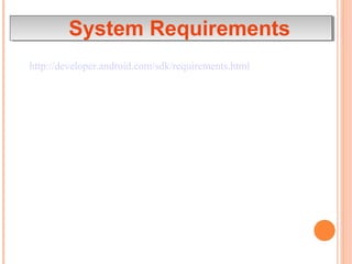android architecture,life cycle,sdk,execution process | PPT | Operating ...