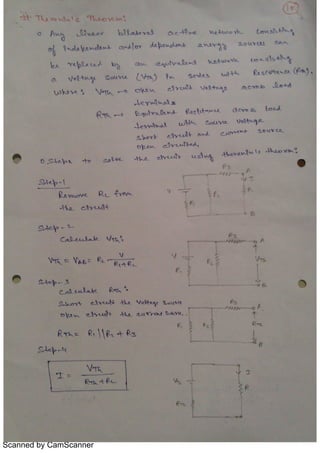 Dc Network Theory Basic Electrical Engineering Pdf