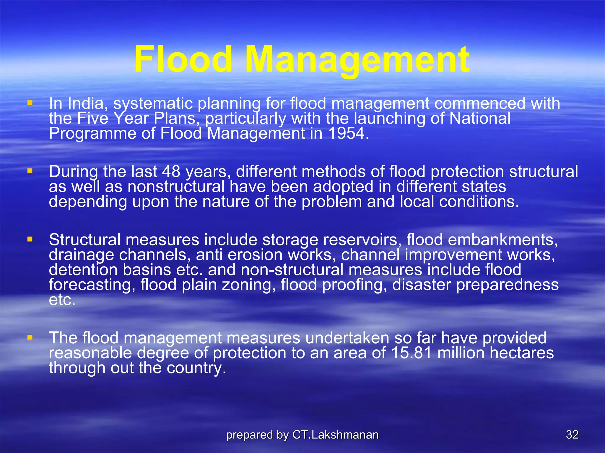 floods | PPT