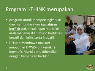 Program i-THINK | PPT