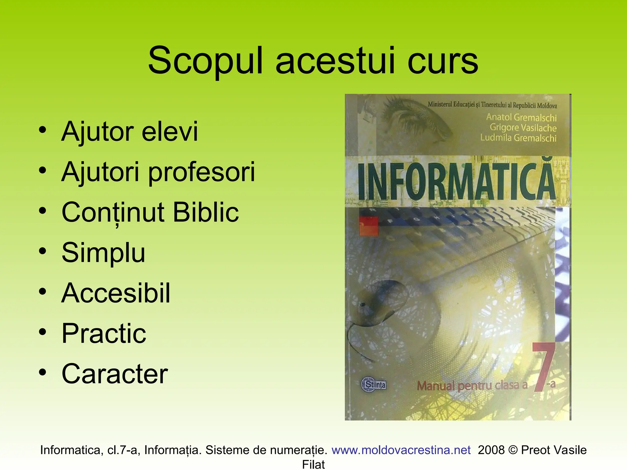 Purtatori de informatie, proiect ppt pentru ora de informatica | PPT