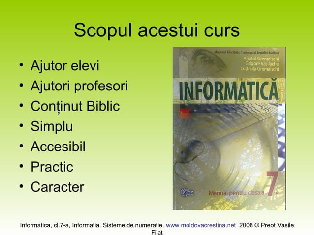 Purtatori de informatie, proiect ppt pentru ora de informatica | PPT