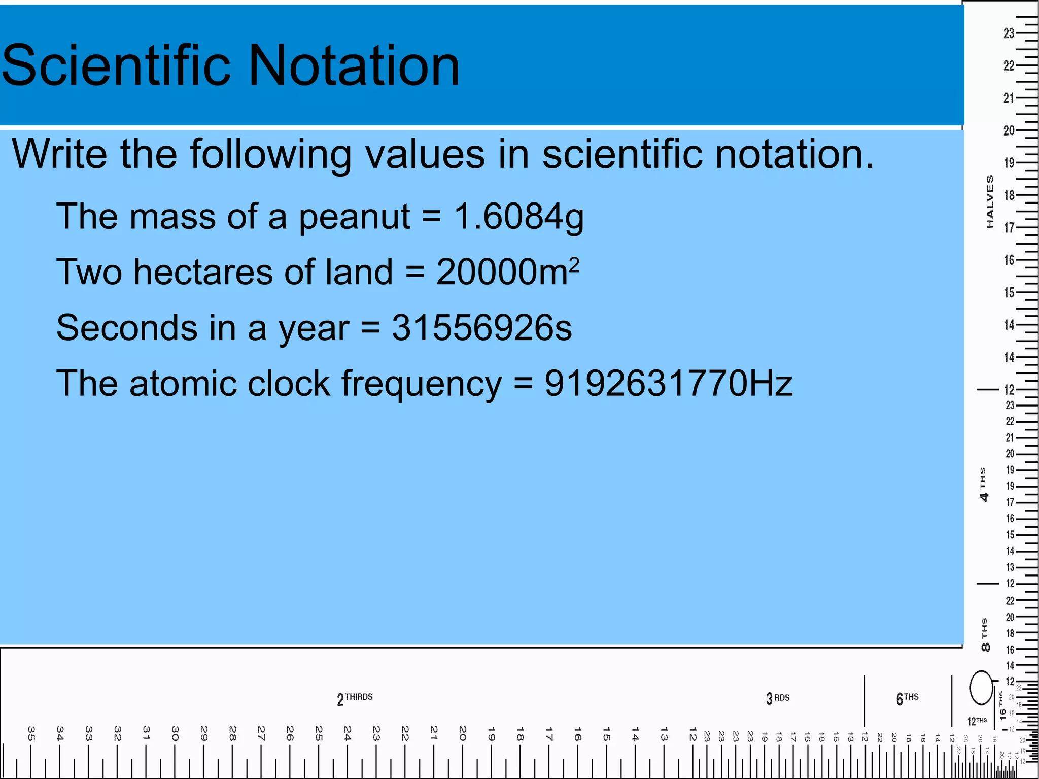 Physics 1.1 Scientific Notation | ODP