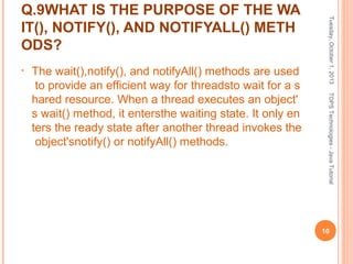 Most Asked Java Interview Question and Answer | PPT