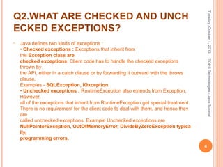Most Asked Java Interview Question and Answer | PPT