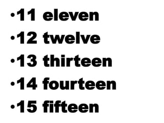 1 -10.pptx counting numbers for beginning counting | PPTX