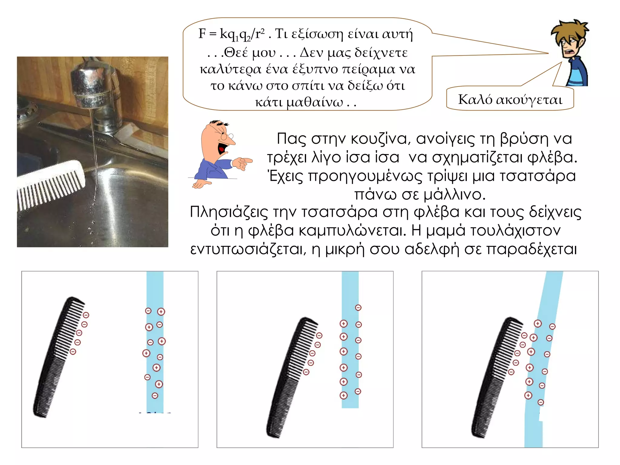 1. το ηλεκτρικο φορτιο | PPT