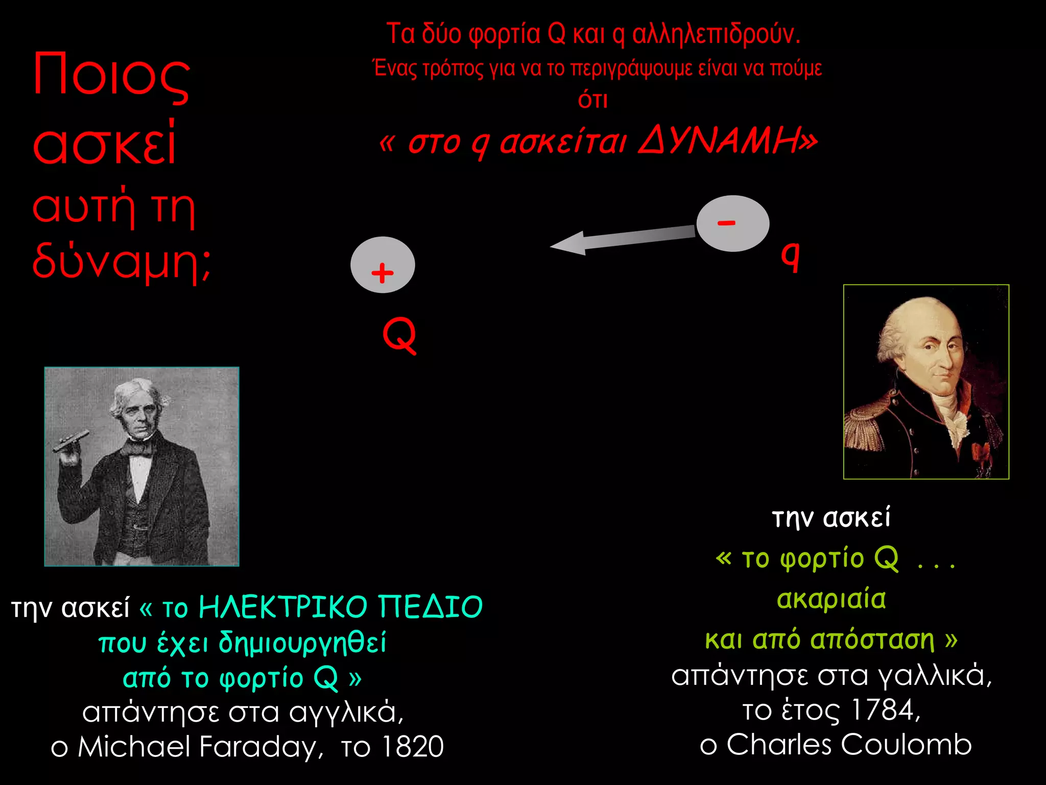 1. το ηλεκτρικο φορτιο | PPT