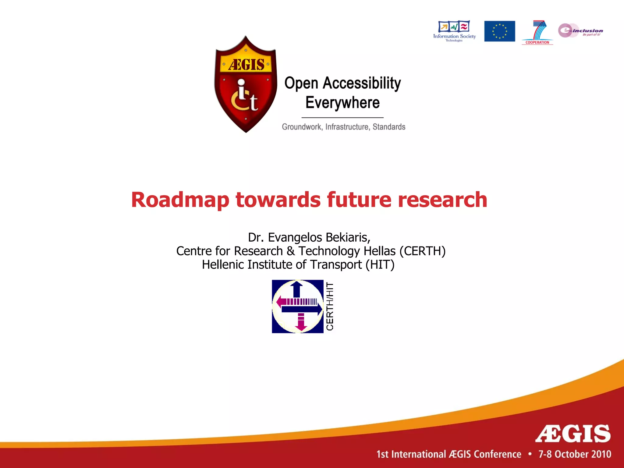 Roadmap for building a global public inclusive infrastructure | PPT