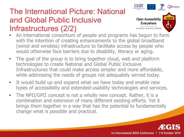 Roadmap for building a global public inclusive infrastructure | PPT