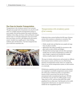 Smart Transportation Case Study by IBM | PDF