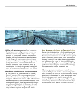 Smart Transportation Case Study by IBM | PDF