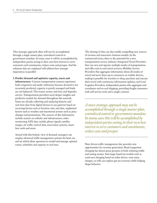 Smart Transportation Case Study by IBM | PDF