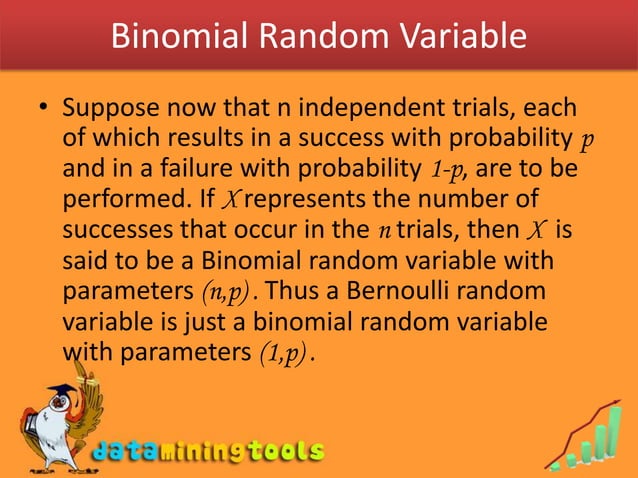 Bernoullis Random Variables And Binomial Distribution
