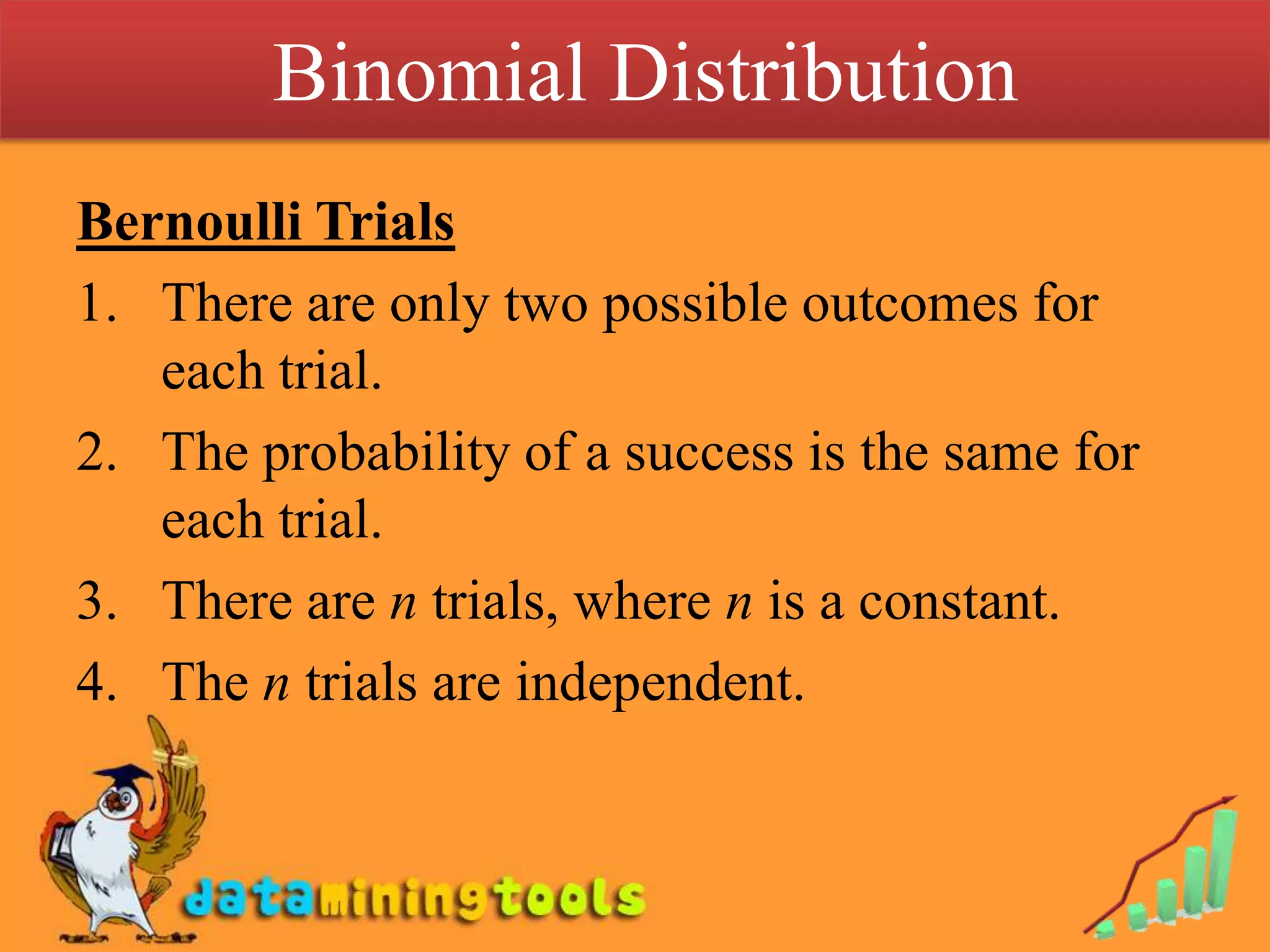 Bernoullis Random Variables And Binomial Distribution | PPTX