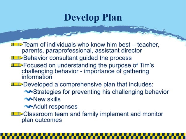 Evidence Based Practices to Reduce Challenging Behavior