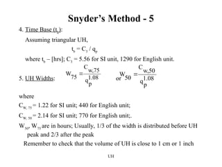 1-10 Synthetic Unit hydrograph.ppt only for civil engineering ...