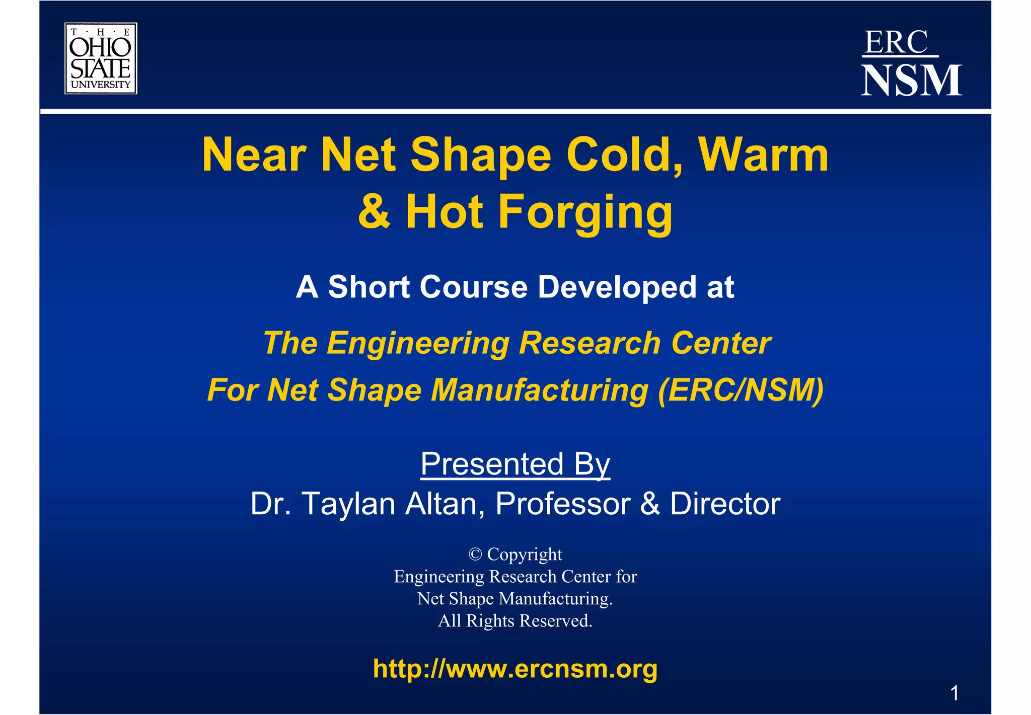 forging processes | PPT