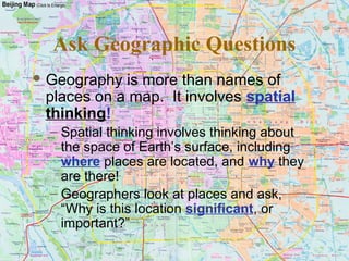 The Geographer's Toolbox | PPT