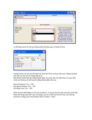 Macro trong Access là gì? Tìm hiểu chi tiết và hướng dẫn sử dụng