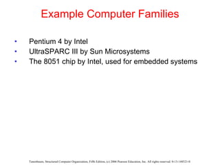 Introduction to Structured Computer Organization | PPT