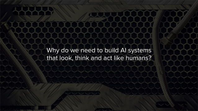 Suzanne Gildert - Should Robots Have Rights? | PPT