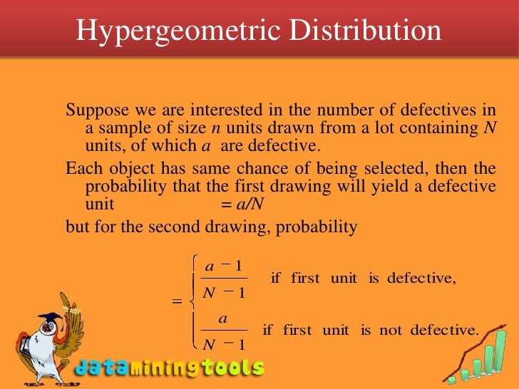 Hypergeometric Distribution