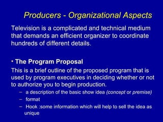 Introduction to TV Production | PPT