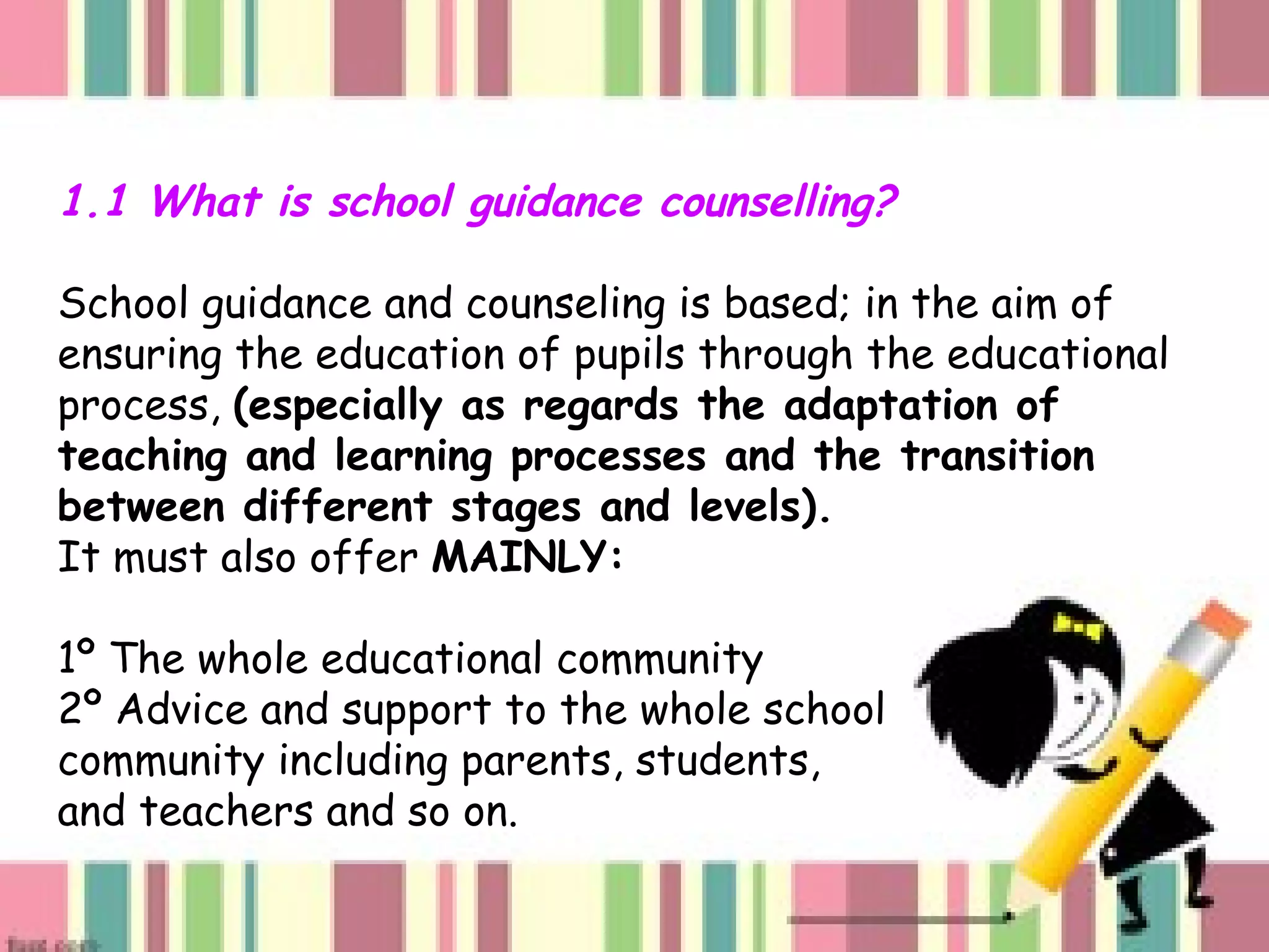 School Guidance and Counselling | PPT