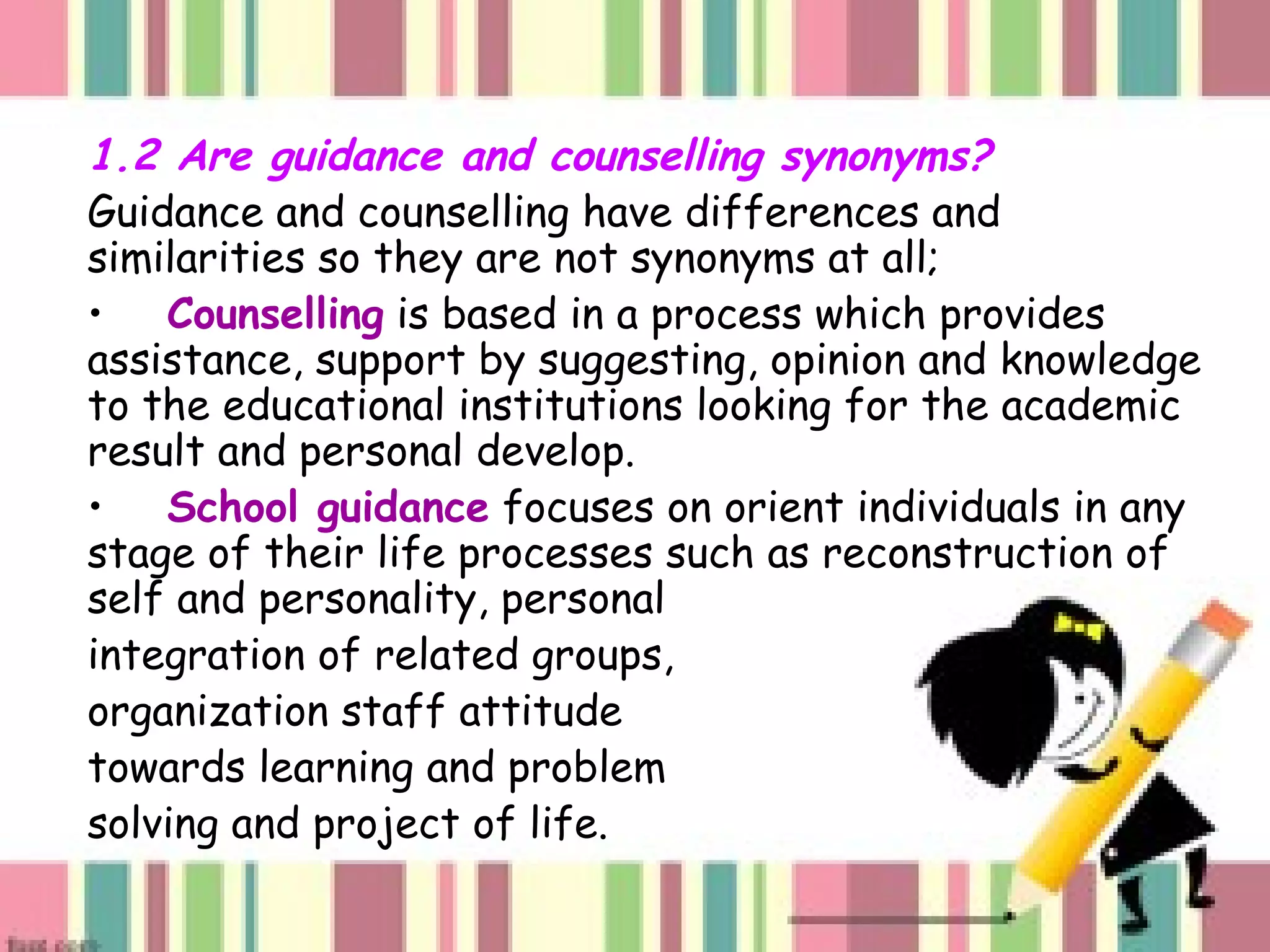 School Guidance and Counselling | PPT