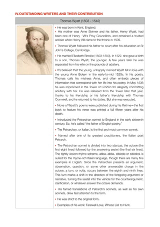 Early sixteenth century poetry- the Tudor | PDF