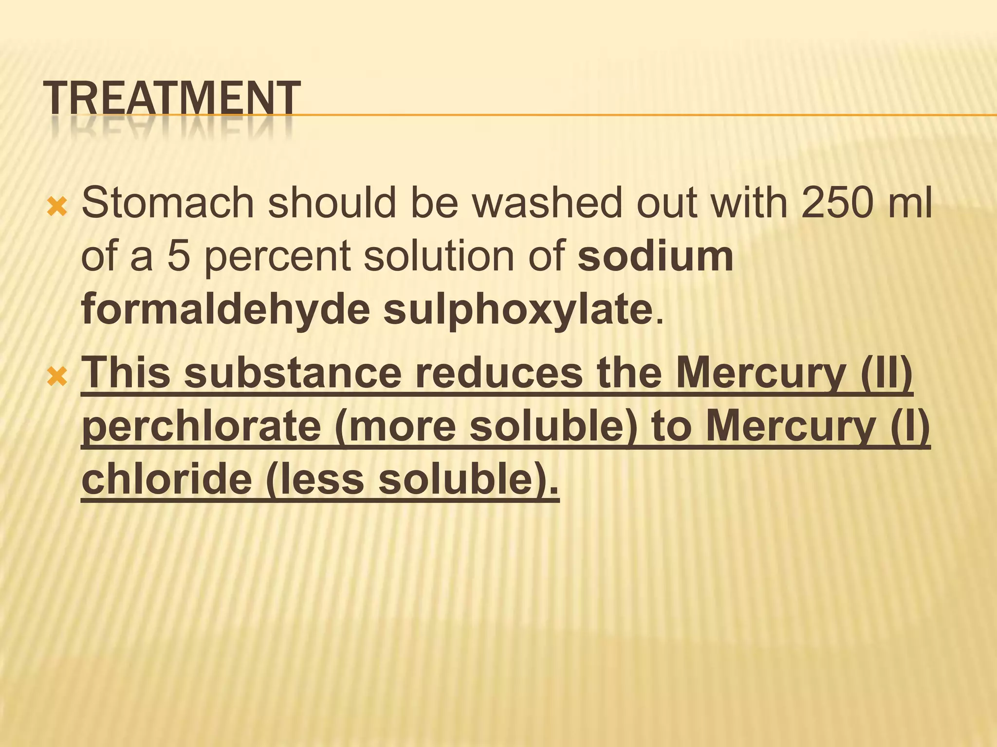 Mercury Poisoning | PPTX