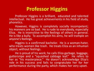 Pygmalion: Analysis | PPT