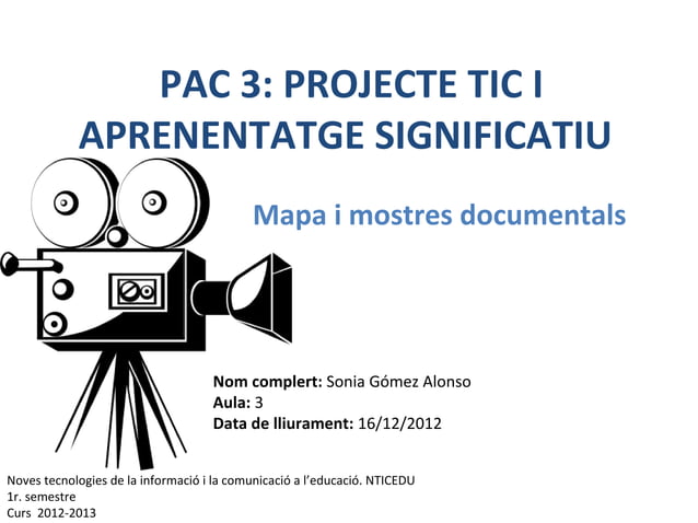 Mostra documental | PPT