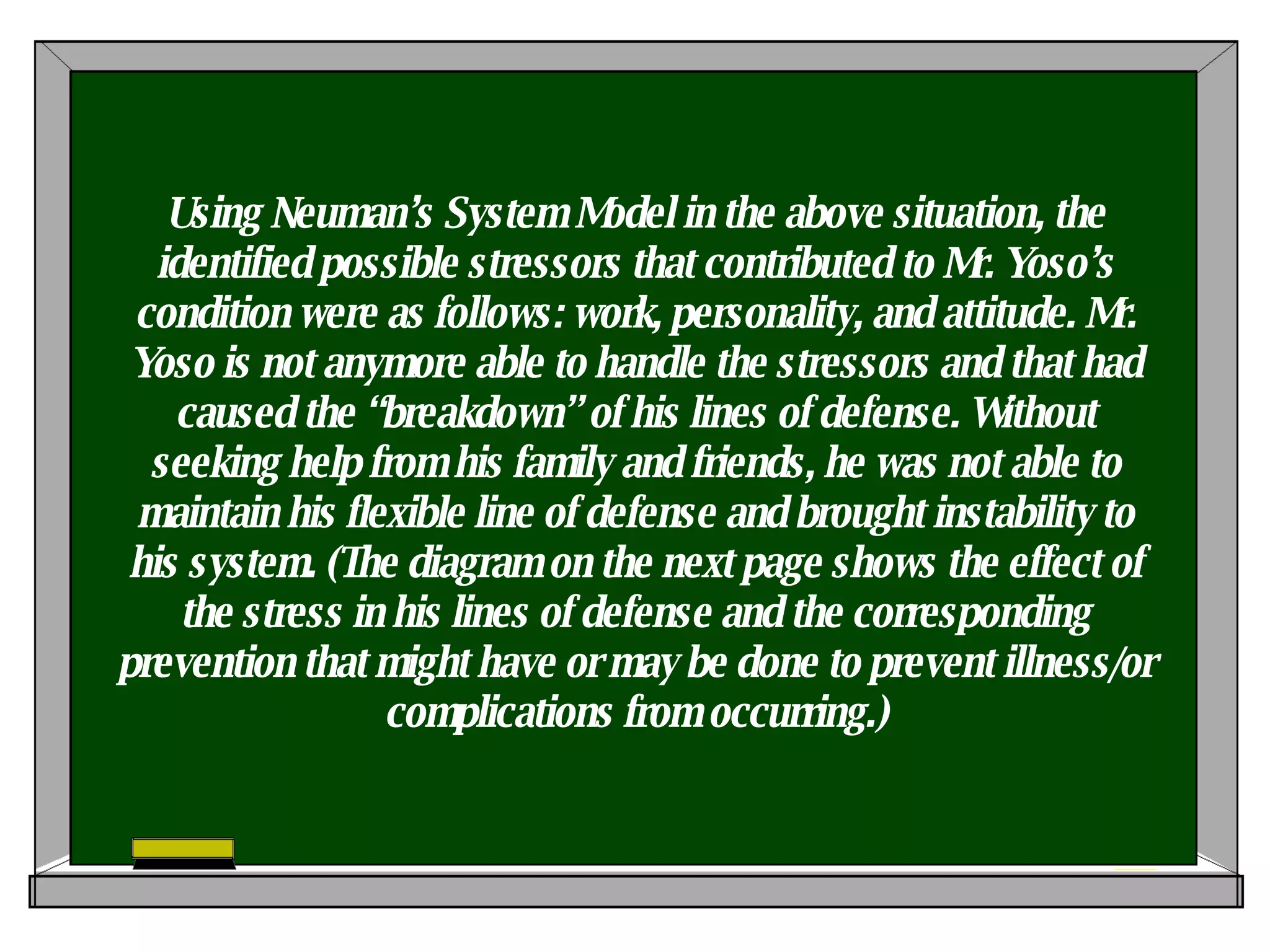 Betty Neuman's System Model | PPT | Medical Health