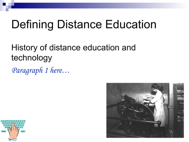 Distance Education | PPT | Online Education | Education
