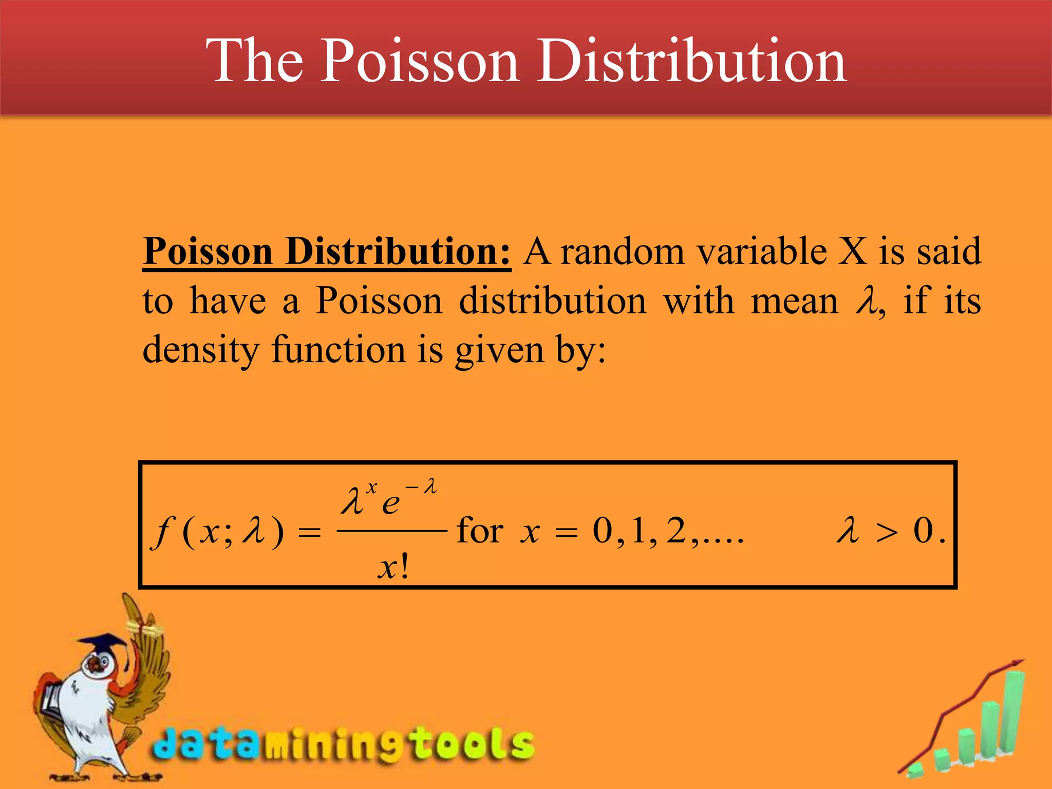 Poisson Distribution, Poisson Process & Geometric Distribution | PPTX