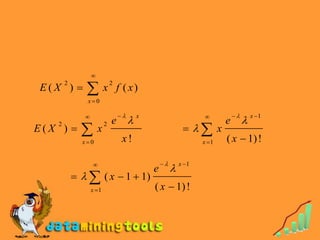 Poisson Distribution, Poisson Process & Geometric Distribution | PPTX
