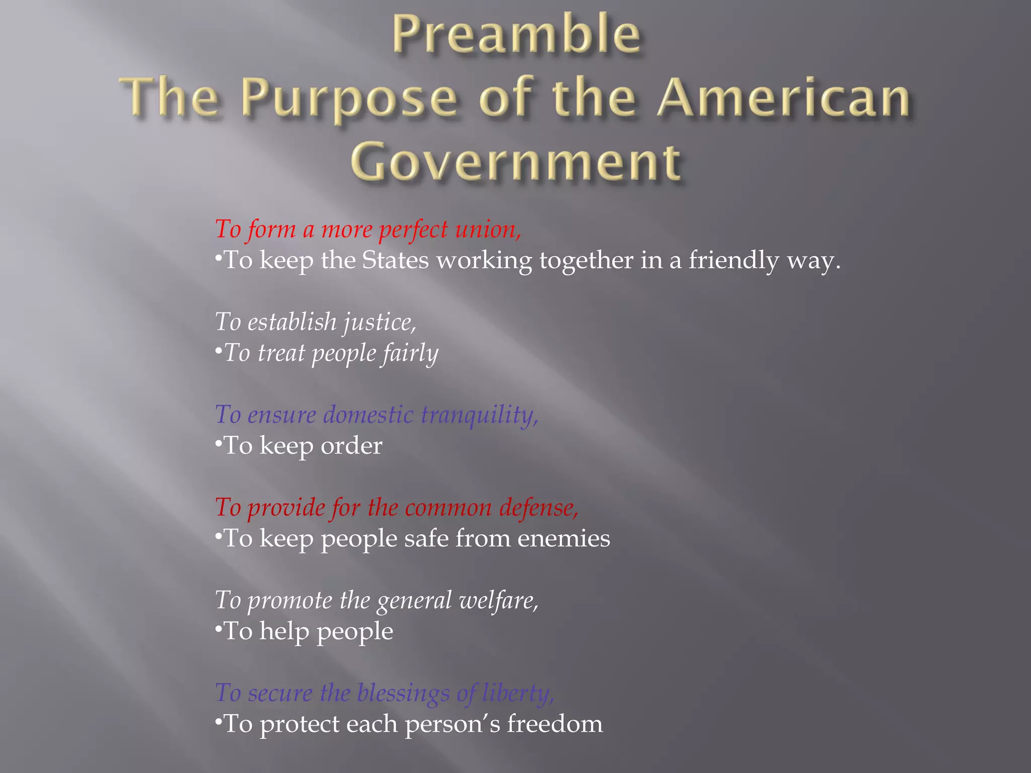 1 1,2 principles of government power point version 2 | PPT