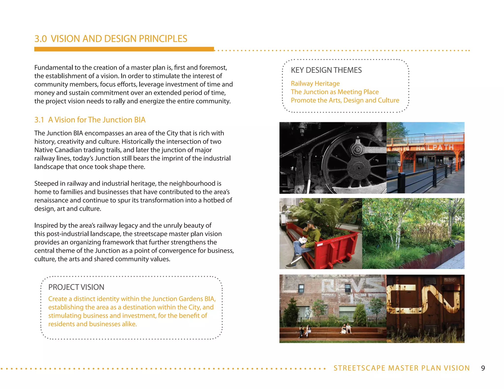 The Junction BIA streetscape master plan vision document | PDF