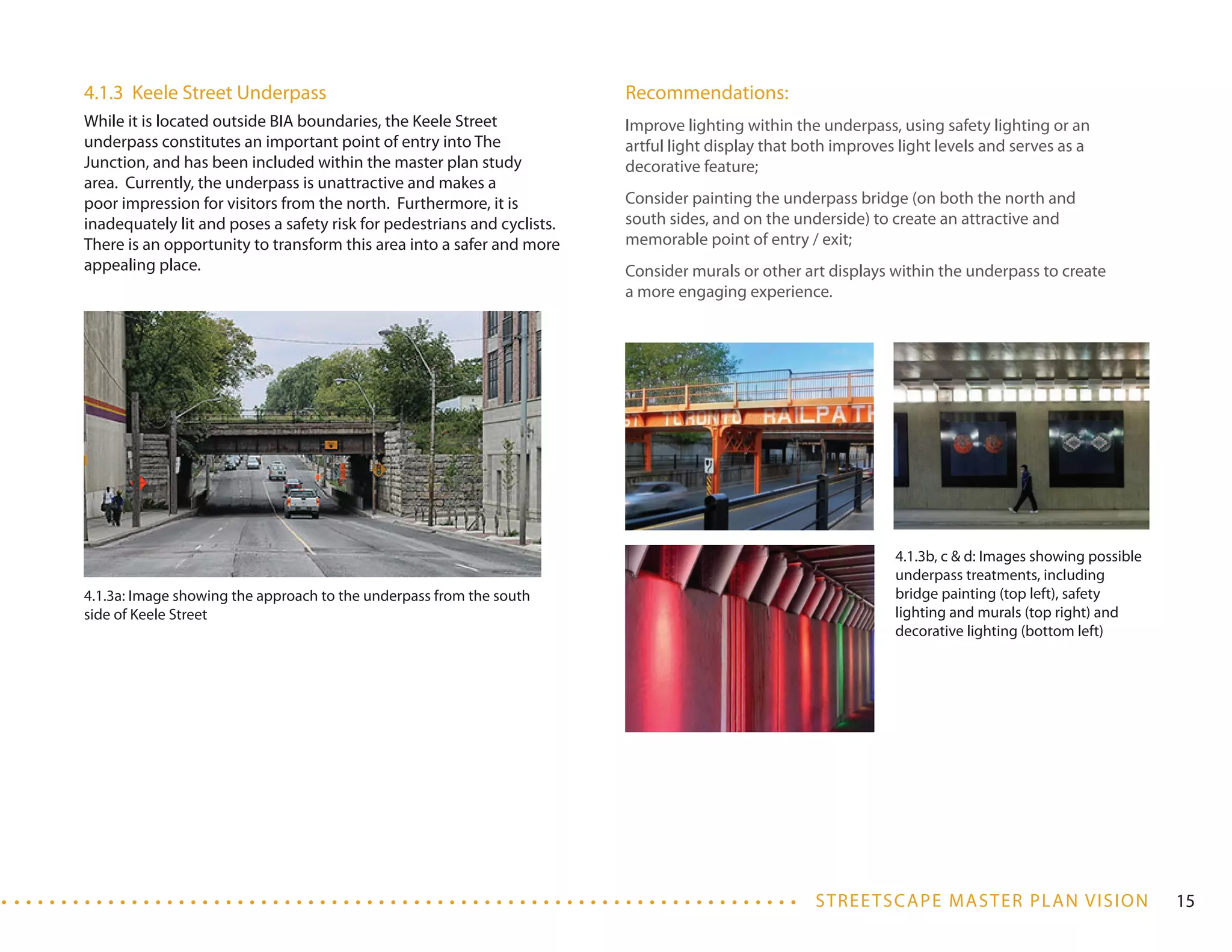 The Junction BIA streetscape master plan vision document | PDF