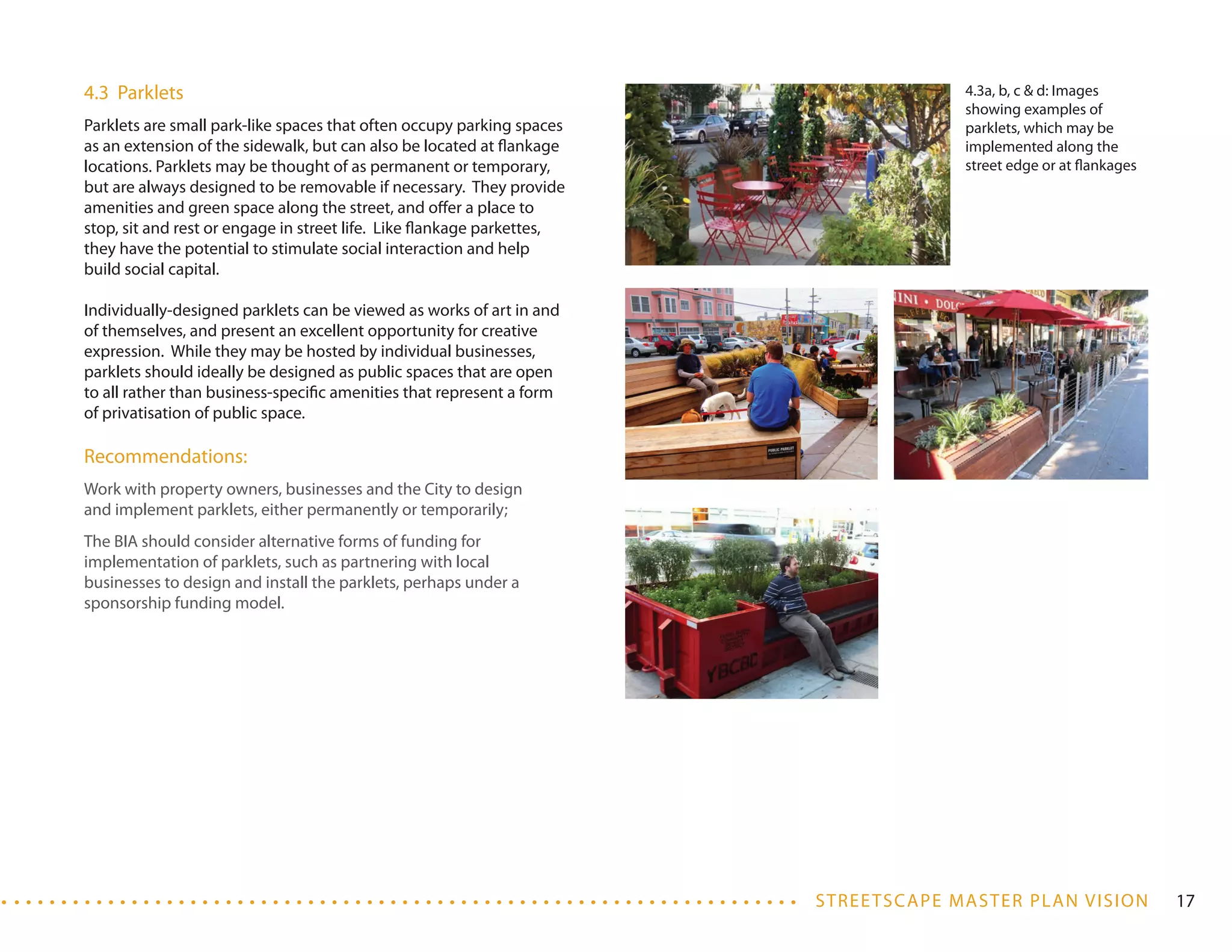 The Junction BIA streetscape master plan vision document | PDF