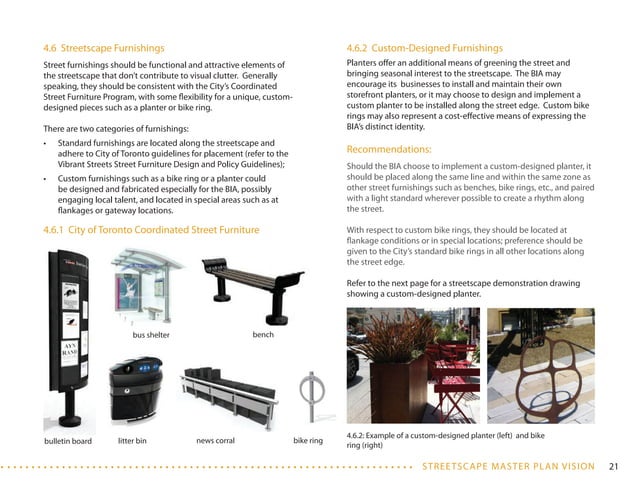 The Junction BIA streetscape master plan vision document | PDF