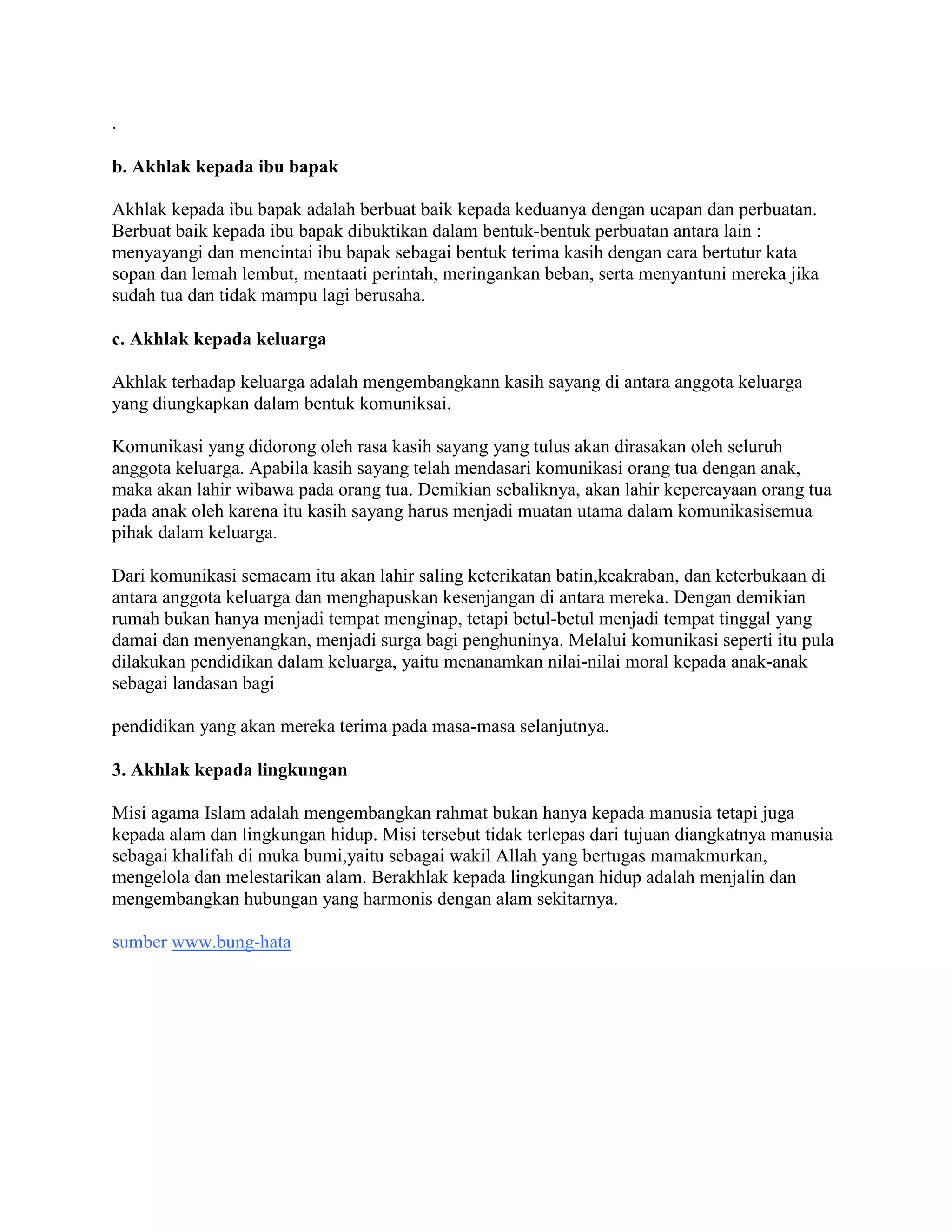 Akhlak, Moral dan Etika | DOCX